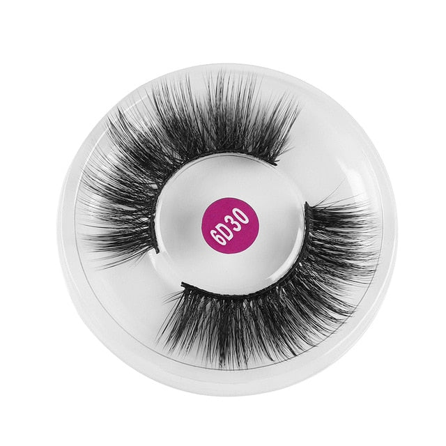 1/2Pair Dual Magnetic False Eyelashes On Magnets Natural Lashes Extens ...